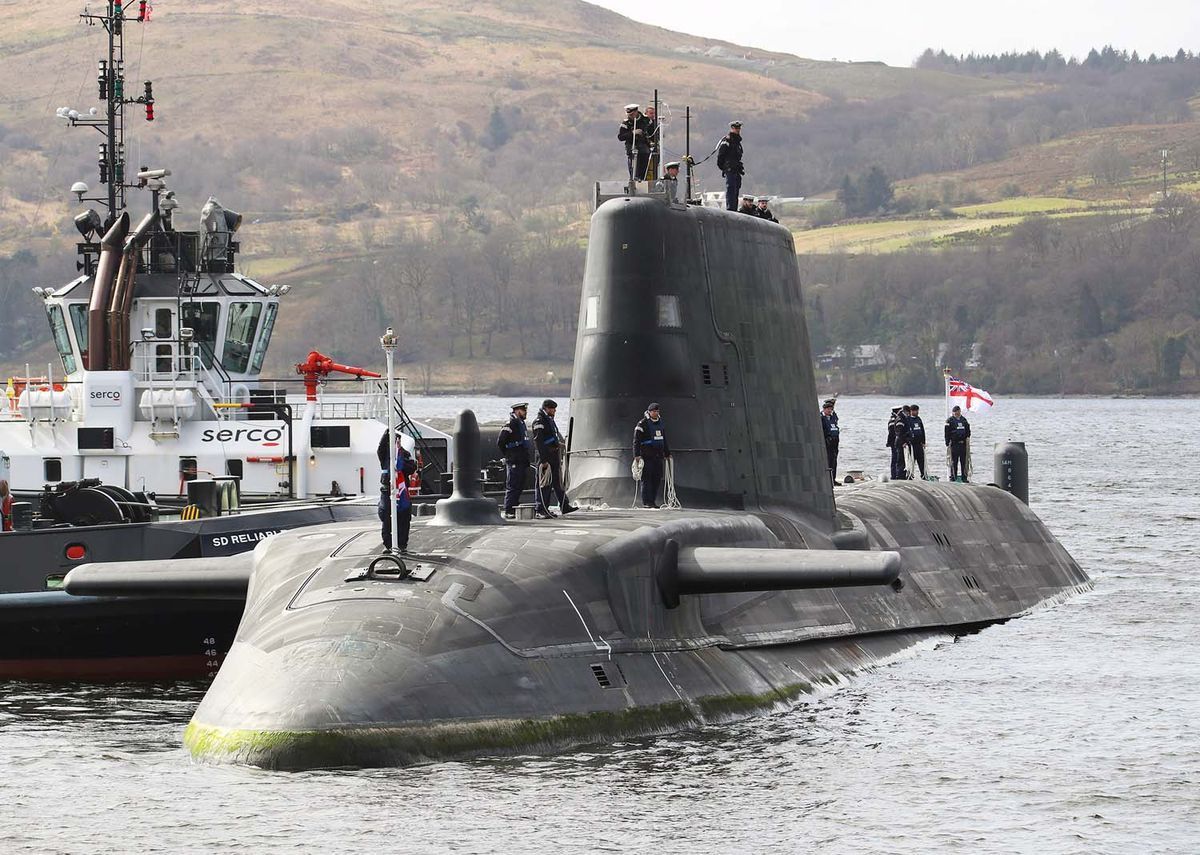 La Royal Navy a mis en service le HMS Audacious (S-122)